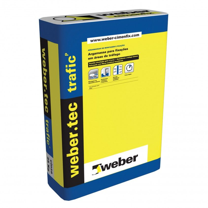 Weber Tec Trafic 25kg | Armazéns Reis