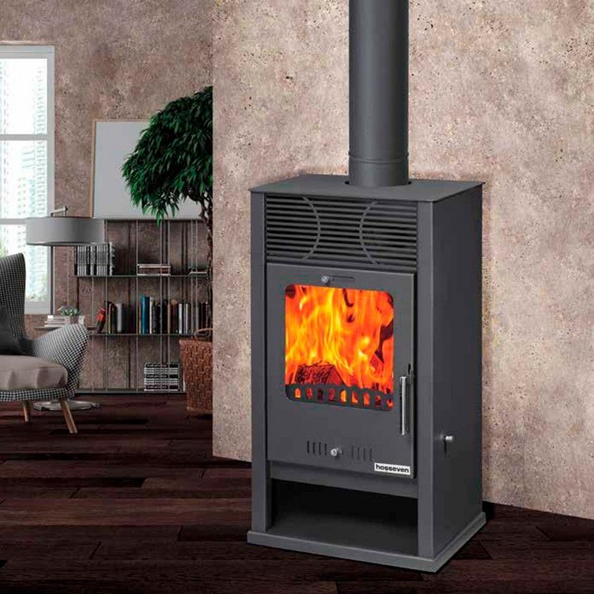 Salamandra a Lenha Celine 8Kw - 2121180000036-1 | Armazéns Reis